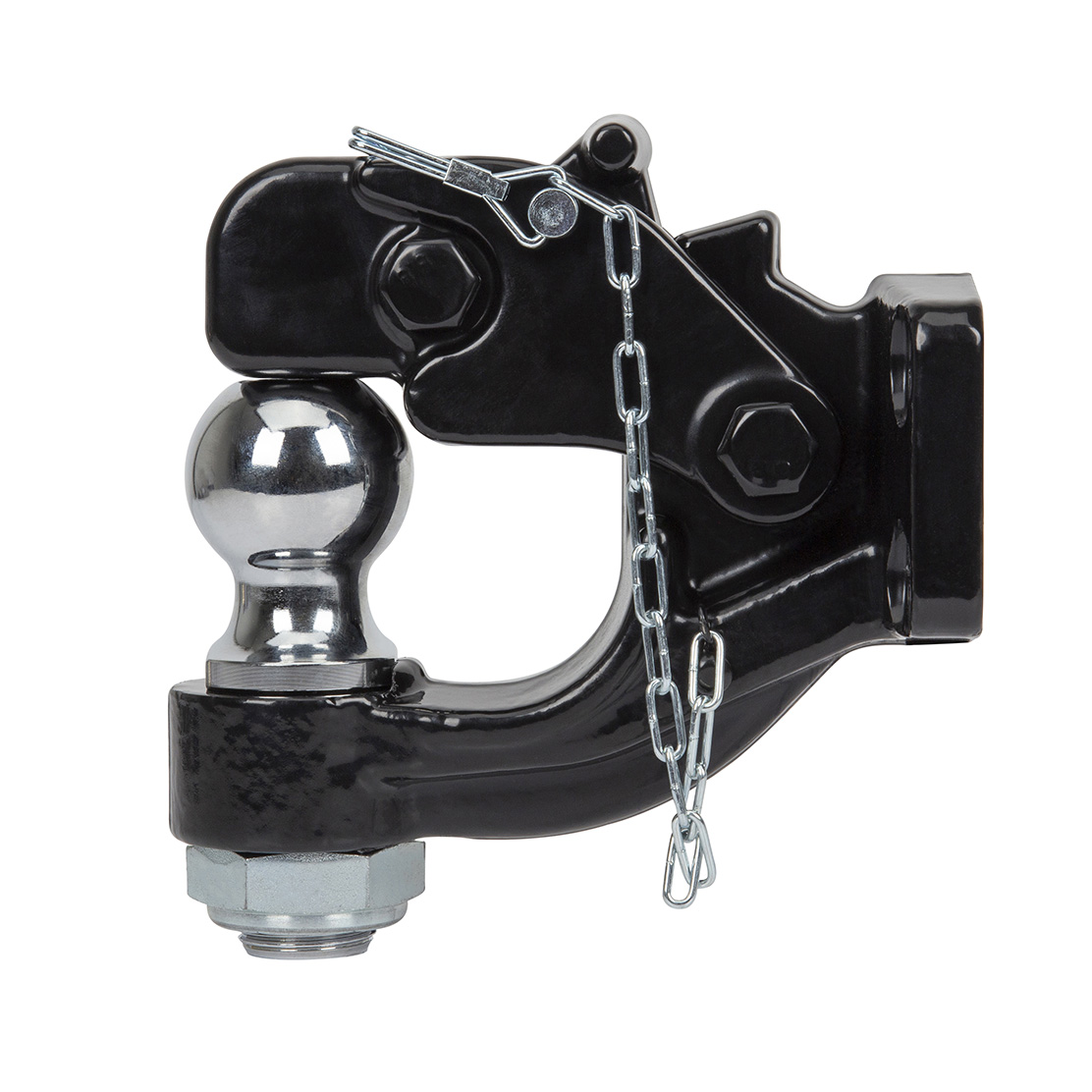 8 Ton Pintle Hook with 2" Ball 16,000 lb - TowSmart