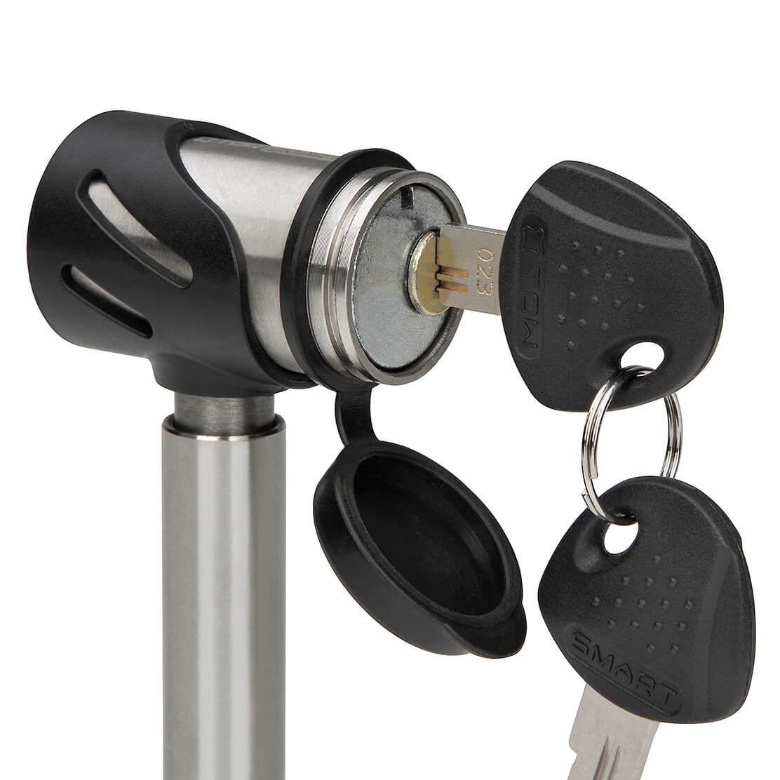 1/2 in. Right Angle Locking Hitch Pin with 5/8 in. Sleeve - Stainless ...