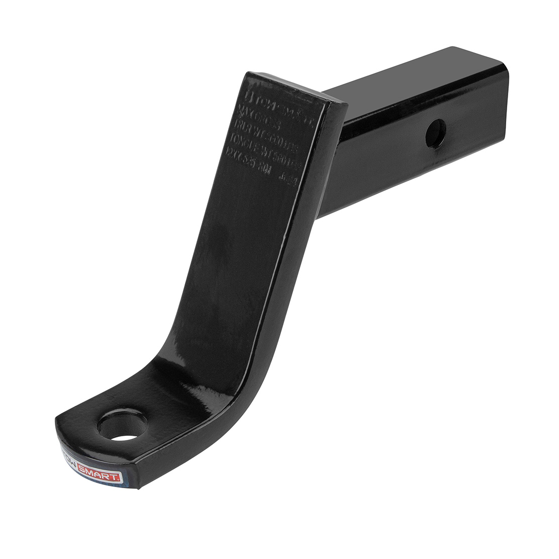 Class 3 5,000 lb. 5 1/4 in. Drop, 4 in. Rise, 1 in. Shank Trailer Hitch ...