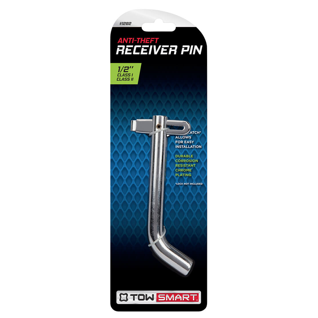 1/2 in. Anti-Theft Receiver Pin - TowSmart