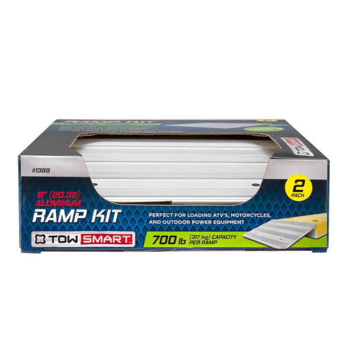 8 in. Aluminum Ramp Kit - TowSmart