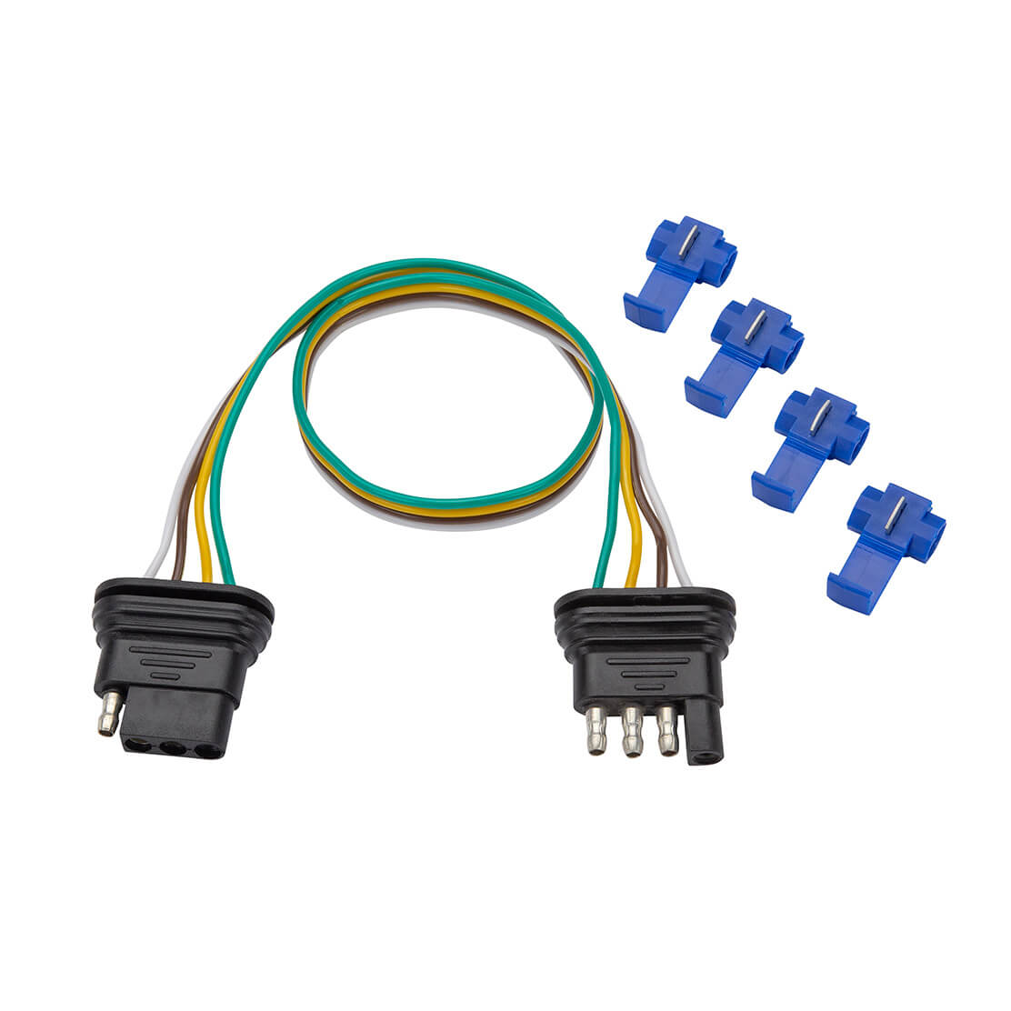 18 in. Splice Connectors with 4-Way Flat - TowSmart