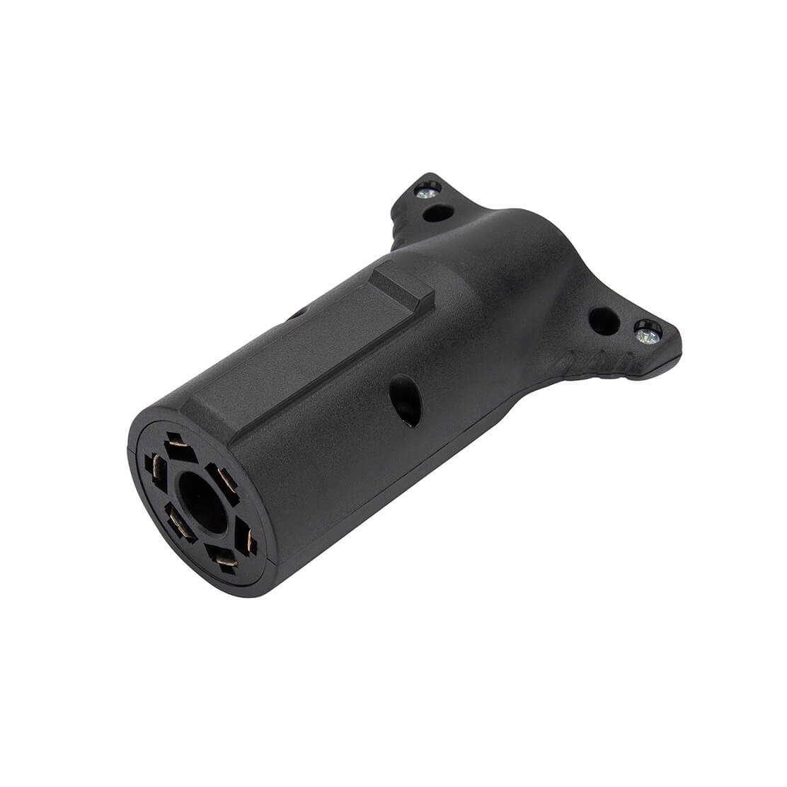 Trailer Wiring Adapter - 7 Way Blade to 6 Way Round - TowSmart