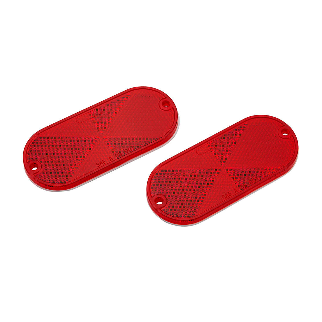 Quick Mount Oblong Reflector (2-Pack) - TowSmart