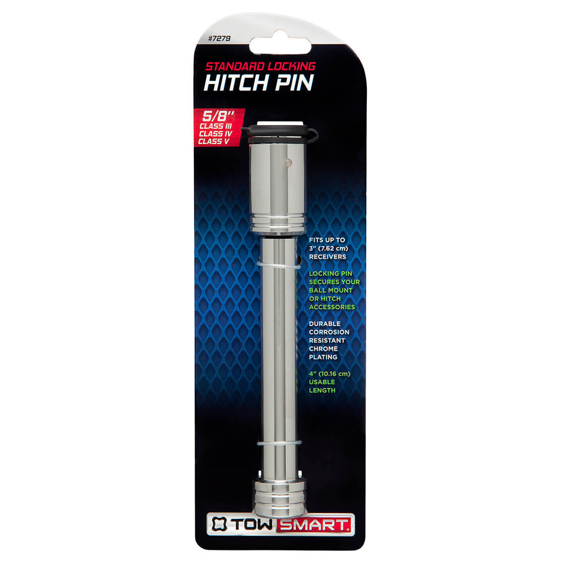 Class 5 5/8 in. Barrel Style Receiver Lock 4 in. Span fits 2 in., 2-1/2 ...