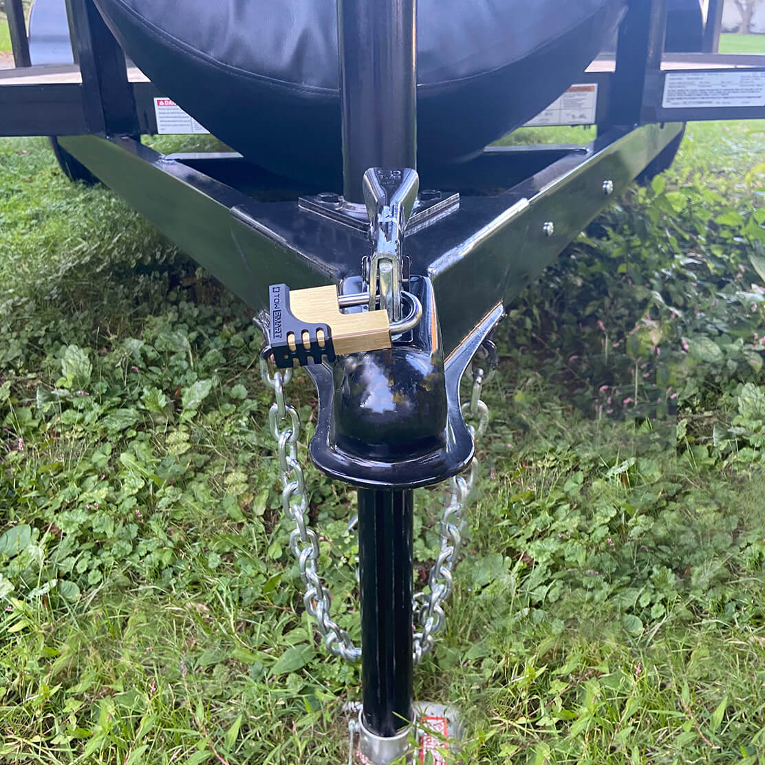 Adjustable Brass Coupler Lock - TowSmart