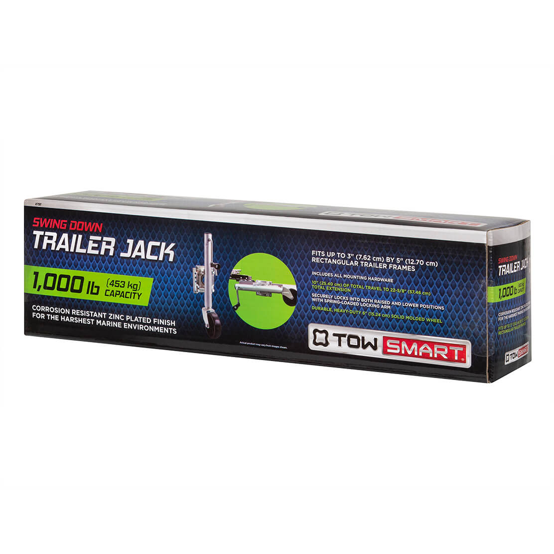 1,000 lbs. Swing Down Trailer Jack - TowSmart