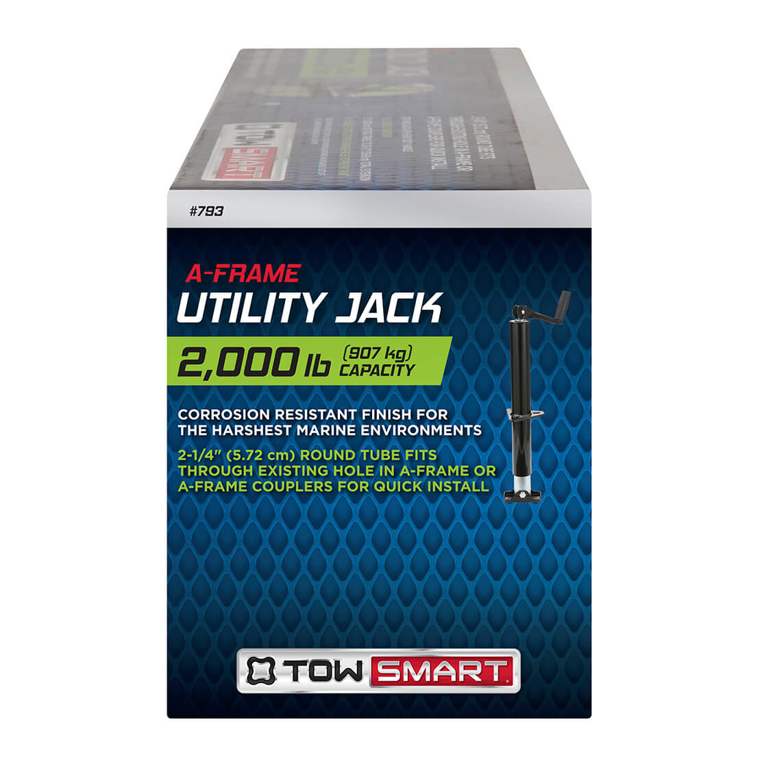 2,000 lb. Top Wind A-Frame Jack - TowSmart